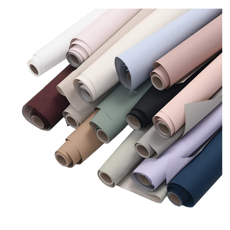 Skin Matt Double sided Waterproof Flower Bouquet Wrapping Paper For ...