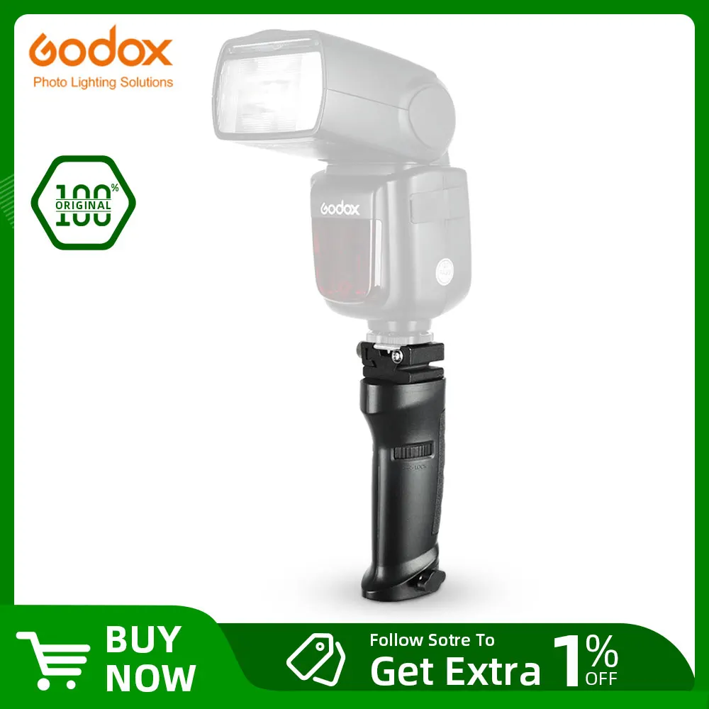 Godox-FG-40-Anti-Slip-Surface-Flash-Handle-Hot-Shoe-Flash-Grip ...