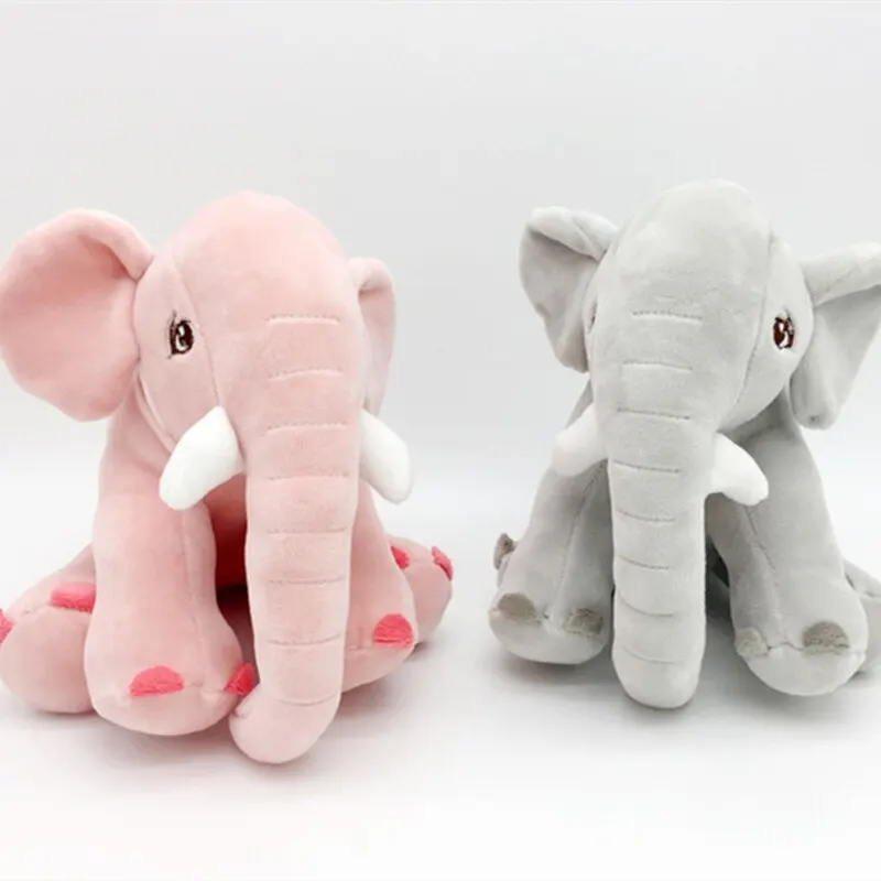 Baby Cute Elephant Plush 20cm Stuffed Toy Window Pendent Throw Doll ...