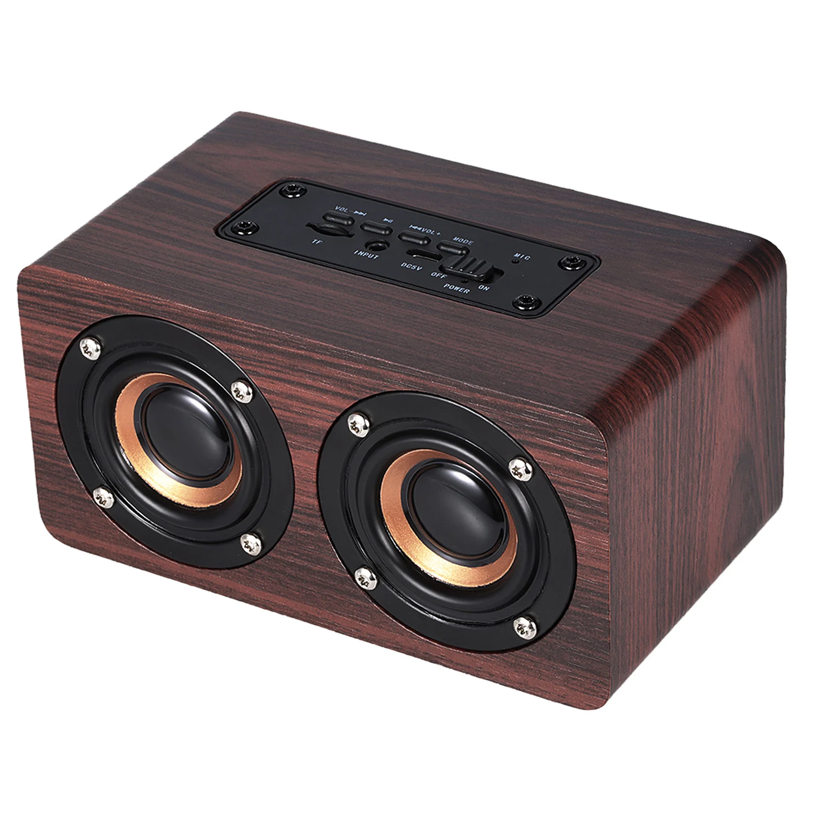 Altavoz inalámbrico de madera con Bluetooth 4,2, altavoz portátil con ...