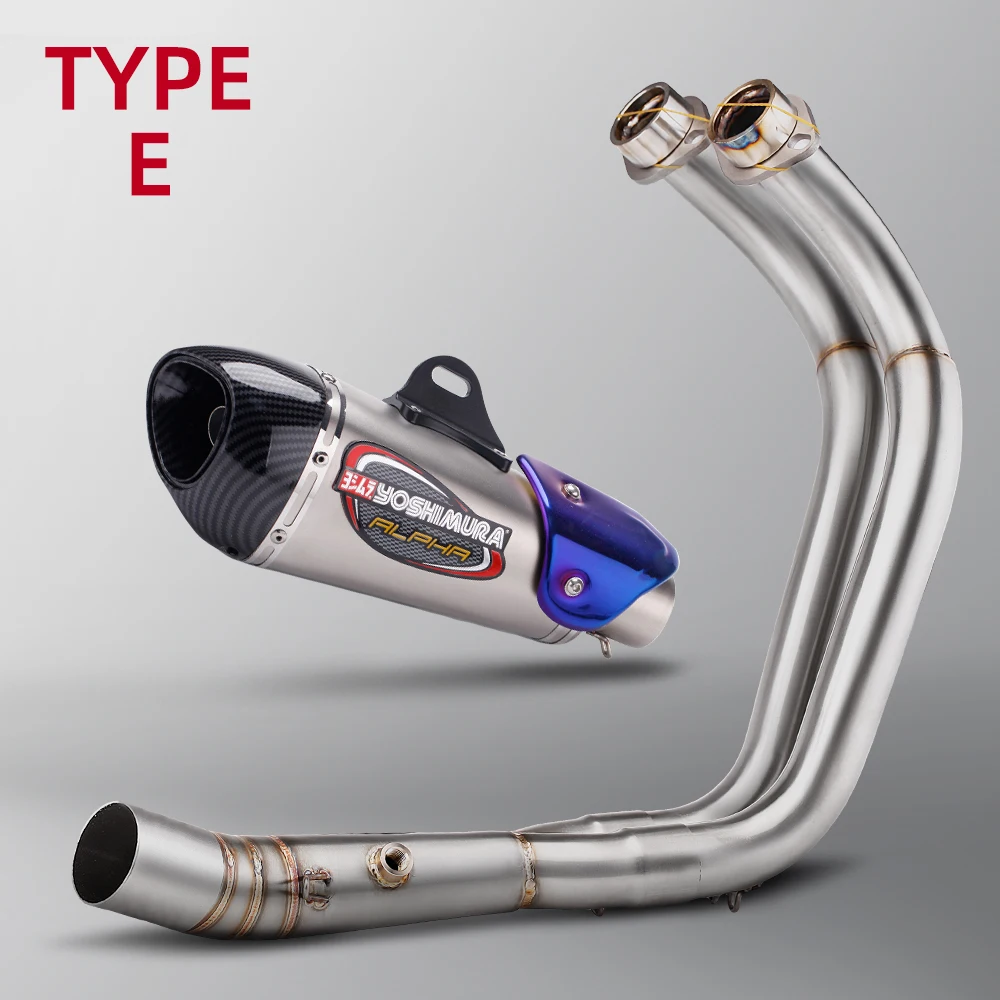 Motorcycle-Full-sc-Exhaust-System-with-yoshimura-alpha-Muffler-Pipe-For ...