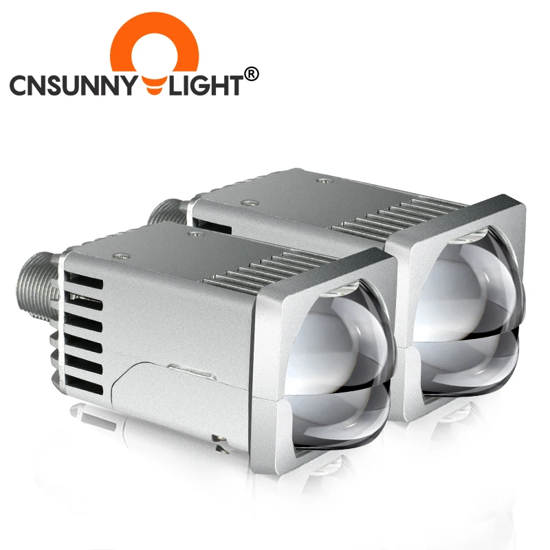2Inch-H4-H7-Bi-LED-Matrix-Lens-Dual-Beam-Motorcycle-Headlights-Light ...