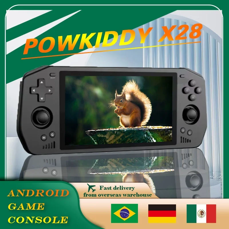 Powkiddy-x28-retro-console-de-videogame-port-til-512g-psp-ps2-android11 ...