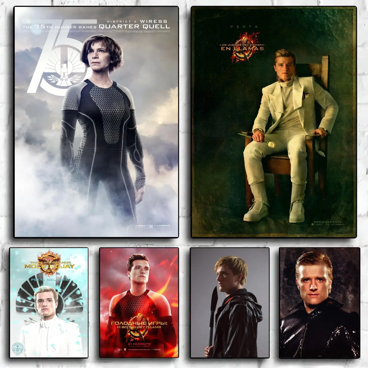 Peeta Mellark Poster Catching Fire