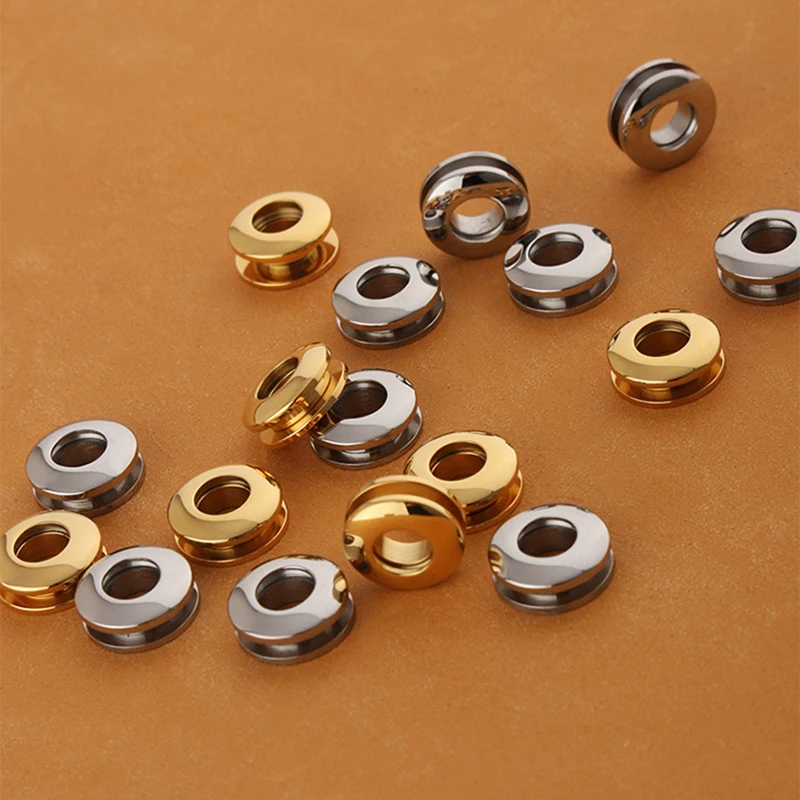 10Pcs-Solid-Screw-Back-Eyelets-with-washer-grommets-Leather-Craft ...