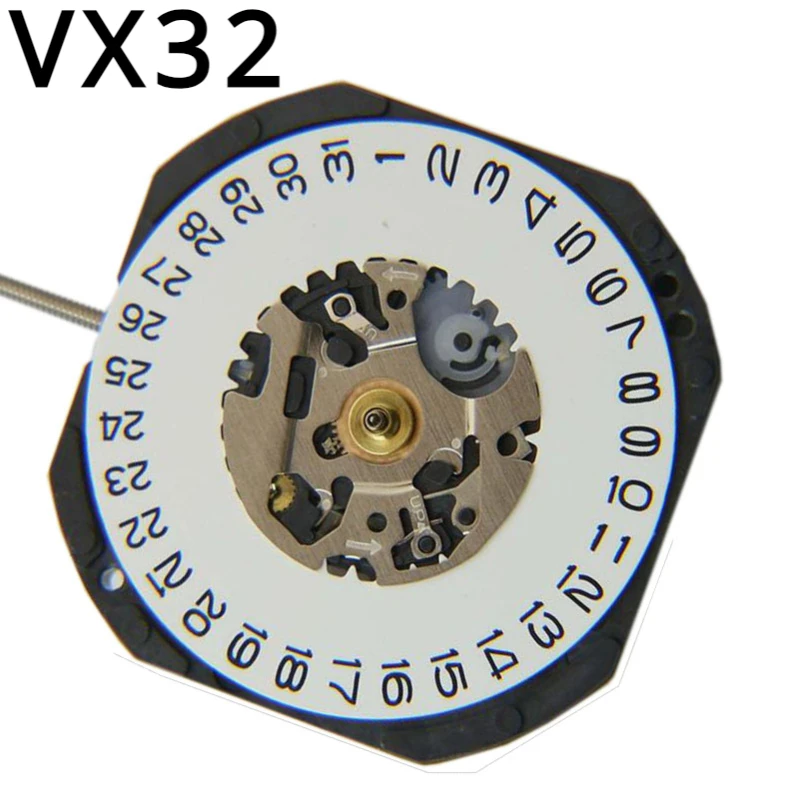 New-Quartz-Watch-Vx32-Movement-Japan-Vx32e-Three-Pin-Single-Calendar-3 ...