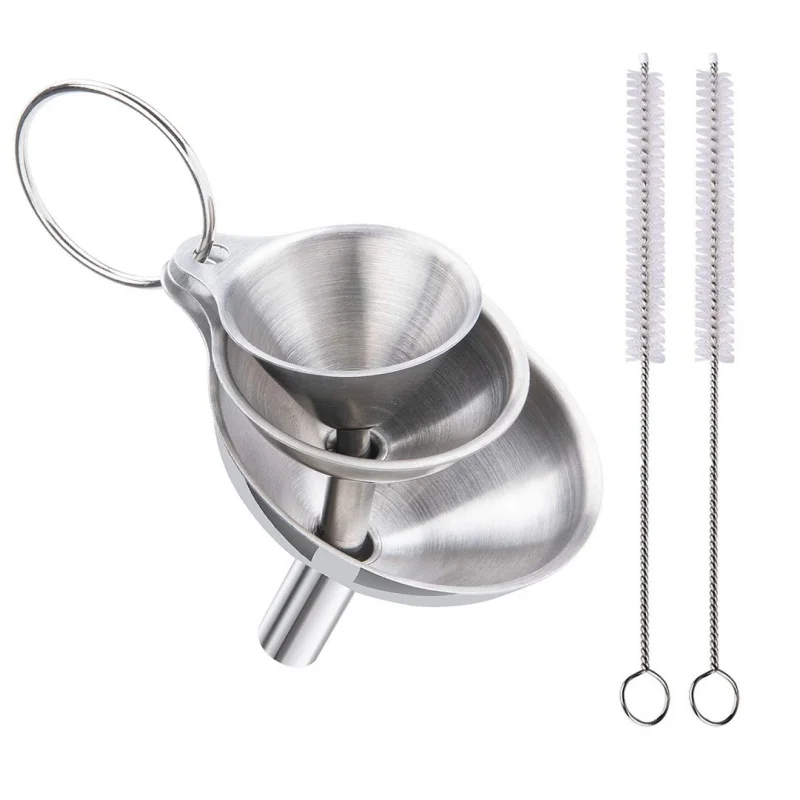 3-5-Pcs-Stainless-Steel-Kitchen-Funnels-Set-Food-Grade-Metal-Funnels ...