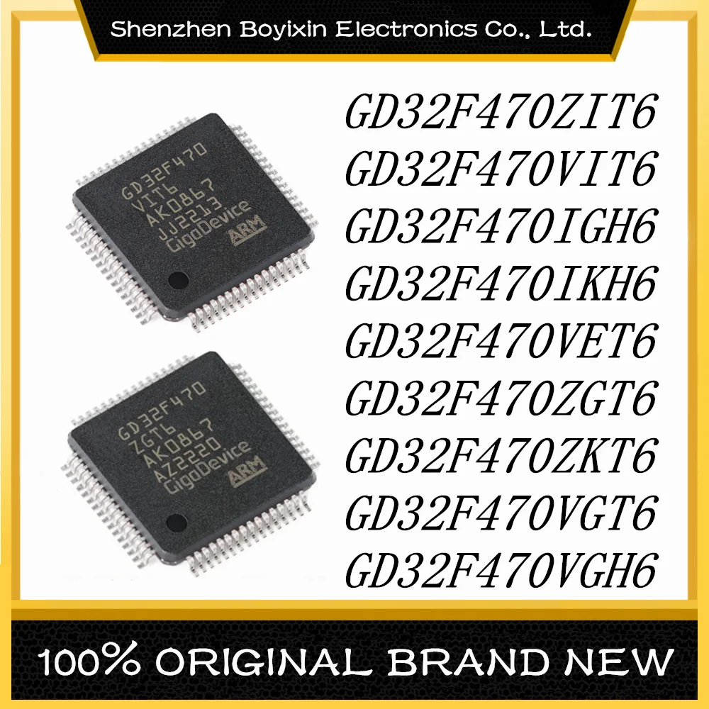 GD32F470ZIT6 GD32F470VGT6 GD32F470VIT6 GD32F470ZKT6 GD32F470ZGT6 ...
