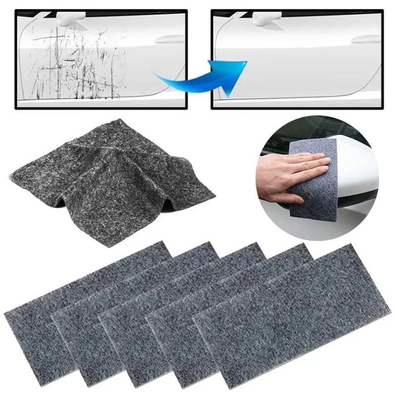 Car Scratch Nano Repair Wipes Multifunction Car Repair Paint Scratches ...