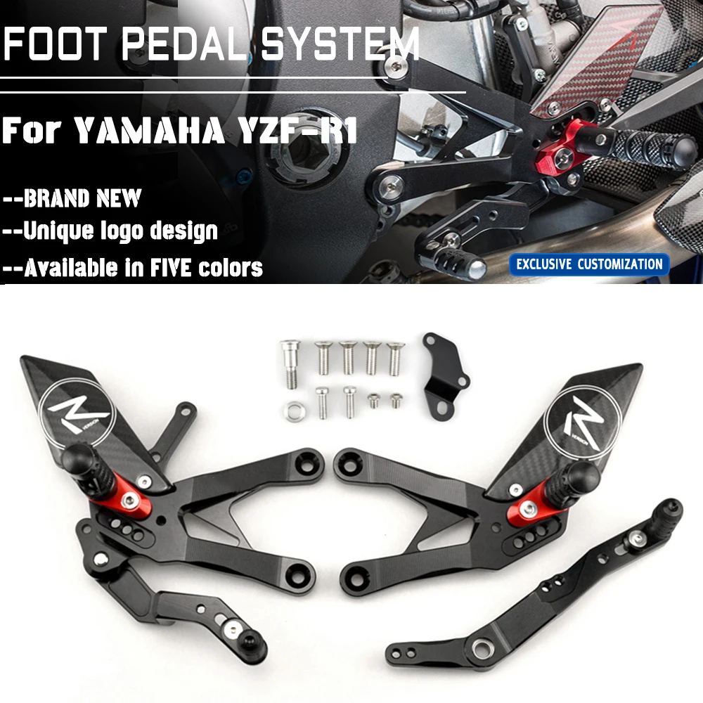 MTKRACING-For-YAMAHA-YZFR1-YZF-R1-YZF-R1-2015-2022-Rear-Sets-Heighten ...