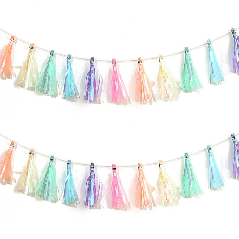 12pcs-set-Colorful-Tassel-String-Birthday-Party-Tassel-Garland-Hanging ...
