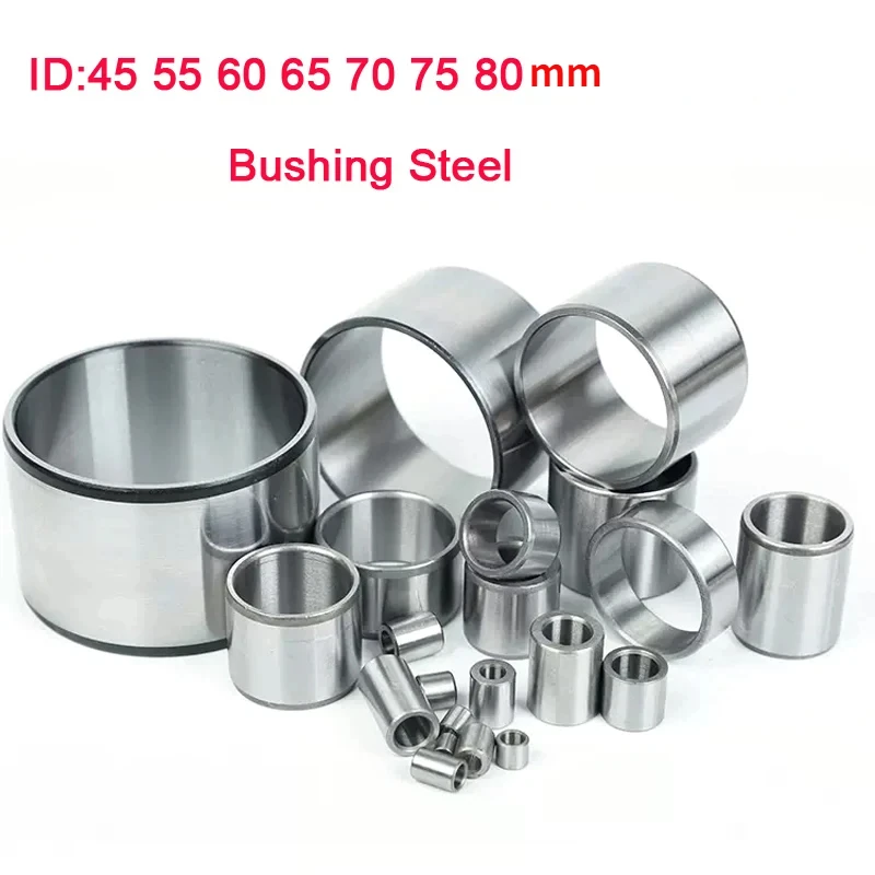 1Pcs-Bearing-Steel-Sleeve-Bushing-Wear-Resistant-Bushing-Bush-Sleeve ...