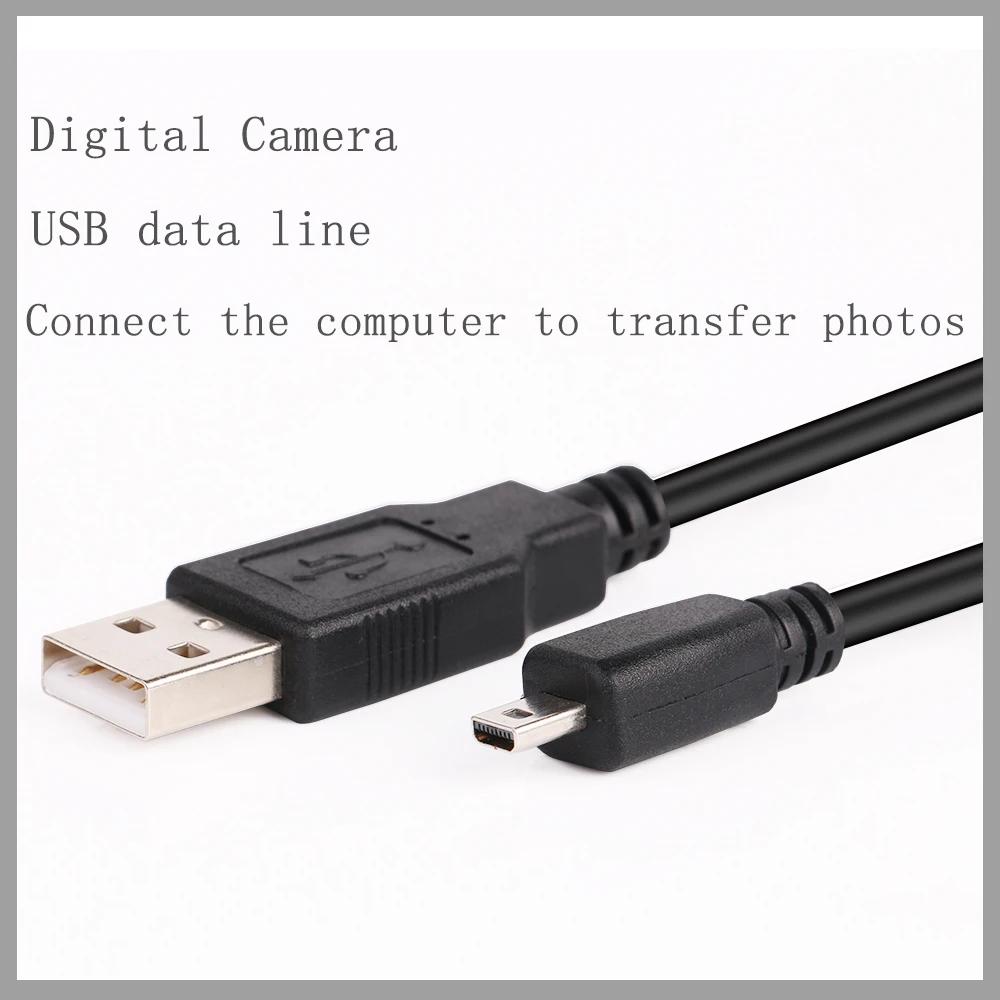 Câble de données USB pour appareil photo, pour Panasonic DMC-FZ28 FZ30 ...