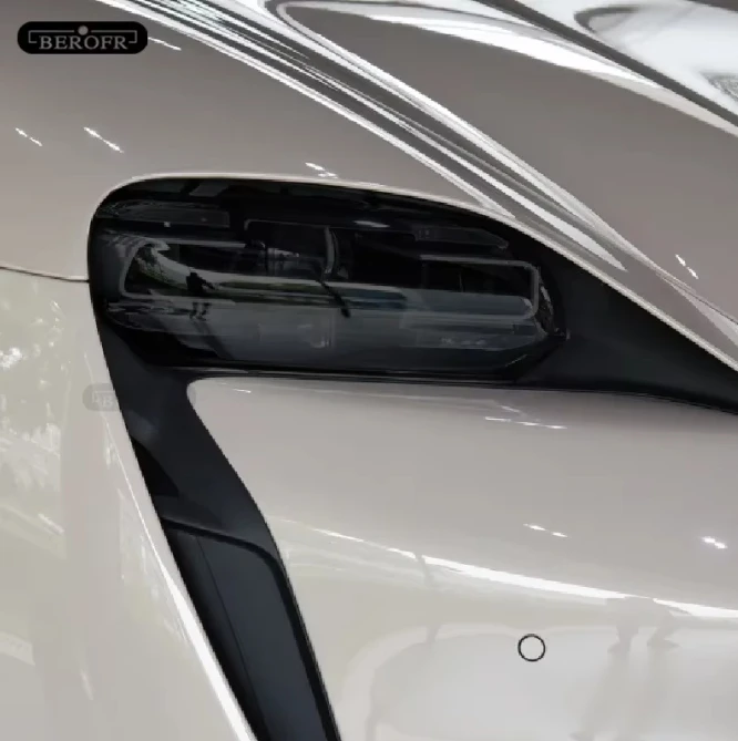 Film de Protection pour phares de voiture Porsche Taycan 2019 2020 ...