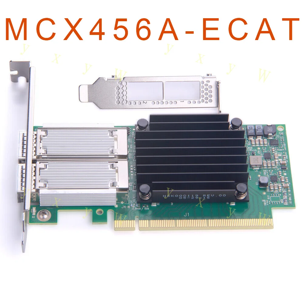 MCX456A-ECAT-ConnectX-4-VPI-EDR-IB-100GbE-QSFP28-Dual-Port-Adapter-Free ...