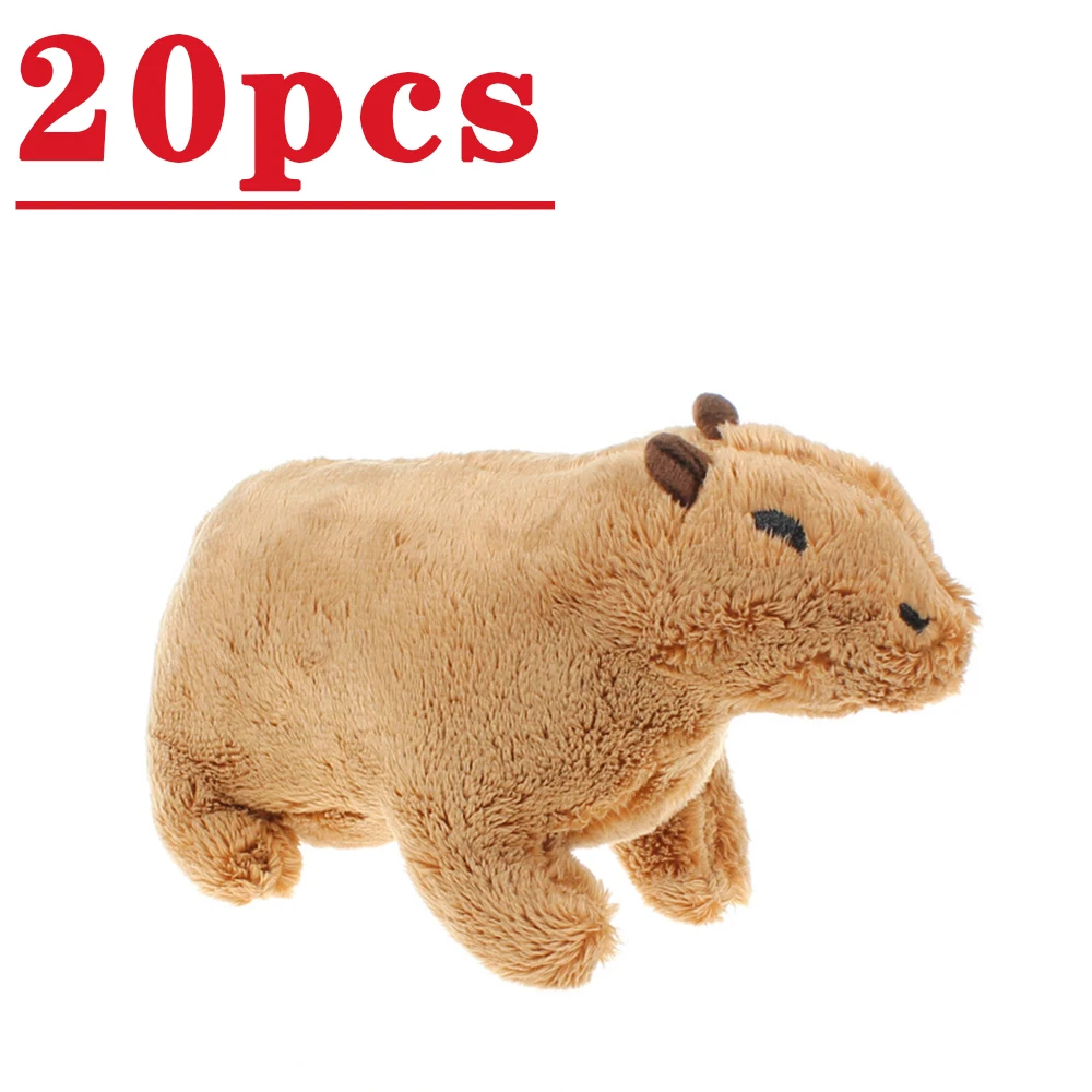 5-20Pcs-Simulation-Fluffty-Capybara-Stuffed-Animals-Plush-Soft-Dolls ...