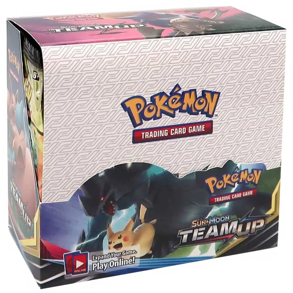 324-Pcs-Pokemon-Team-Up-Card-Mini-Booster-Pack-Unweighed-New-Factory ...