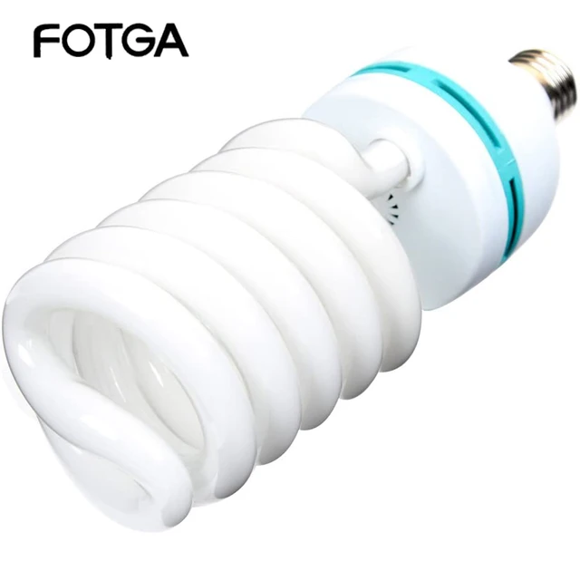 Spiral Light Bulb Camera 135W E27 Bulb Ideal Photographic Light For
