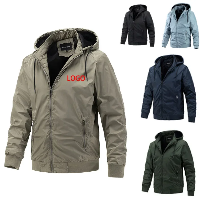 Custom-LOGO-Men-s-Spring-and-Autumn-Removable-Hooded-Jacket-Casual ...