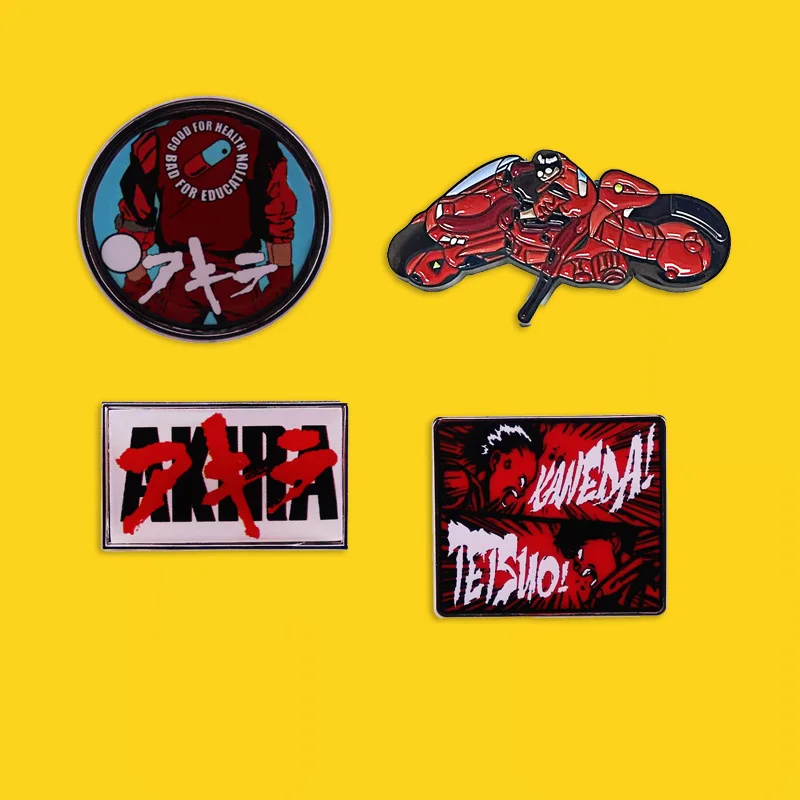 Akira Enamel Pin Japanese Manga Movie Badge Brooch Men's Backpack Pin ...