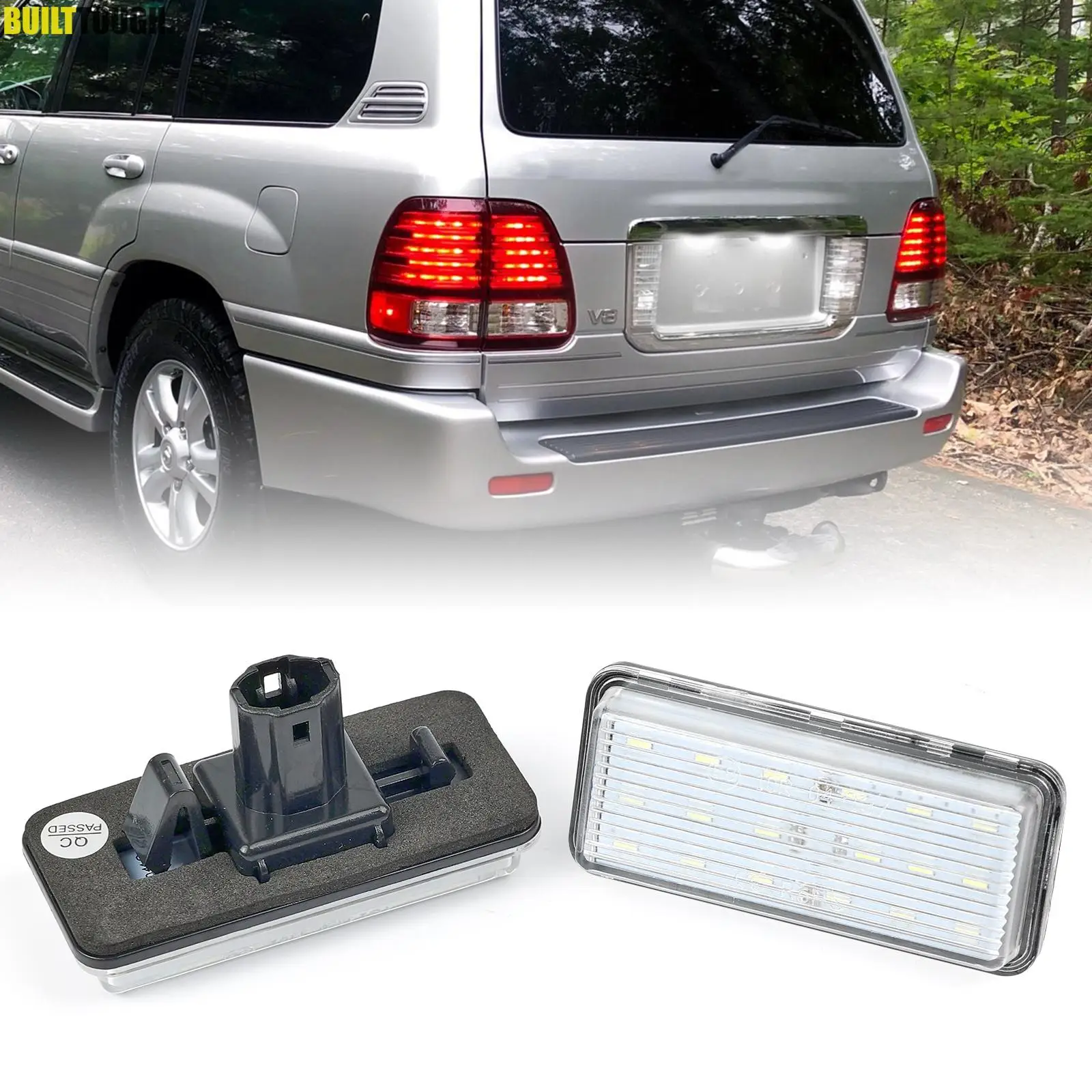 2x Canbus Car LED Number License Plate Light for Toyota Land Cruiser ...