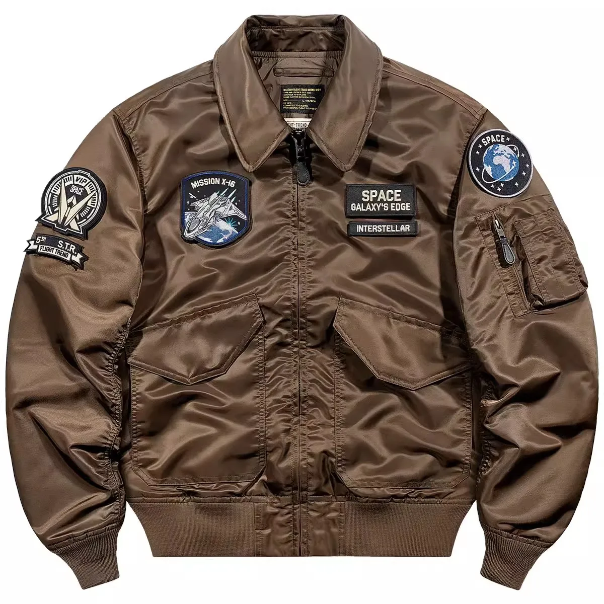 Retro-Pilot-Jacket-Men-Spring-and-Autumn-Lapel-Baseball-Coat-Astronaut ...