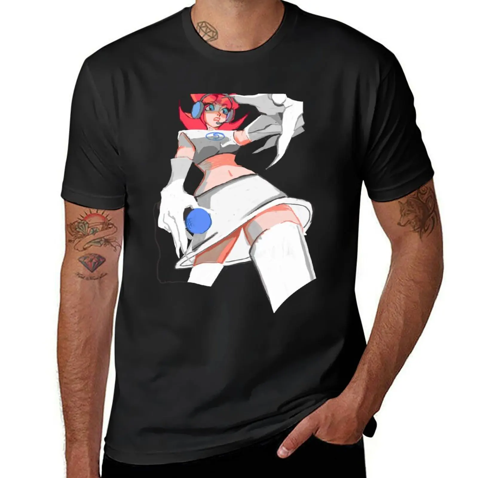 Ulala-Space-Channel-Five-5-Cyberfunk-Anime-T-Shirt-graphics-quick ...