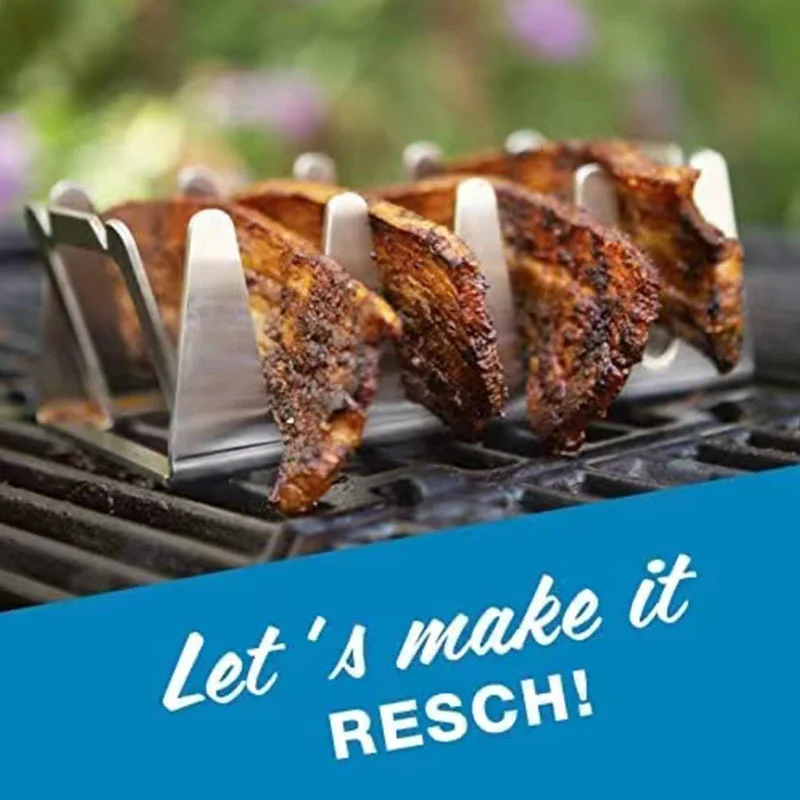BBQ-Rib-Rack-Multi-Grill-Rack-Stainless-Steel-Roasting-Rack-Rib-Racks ...