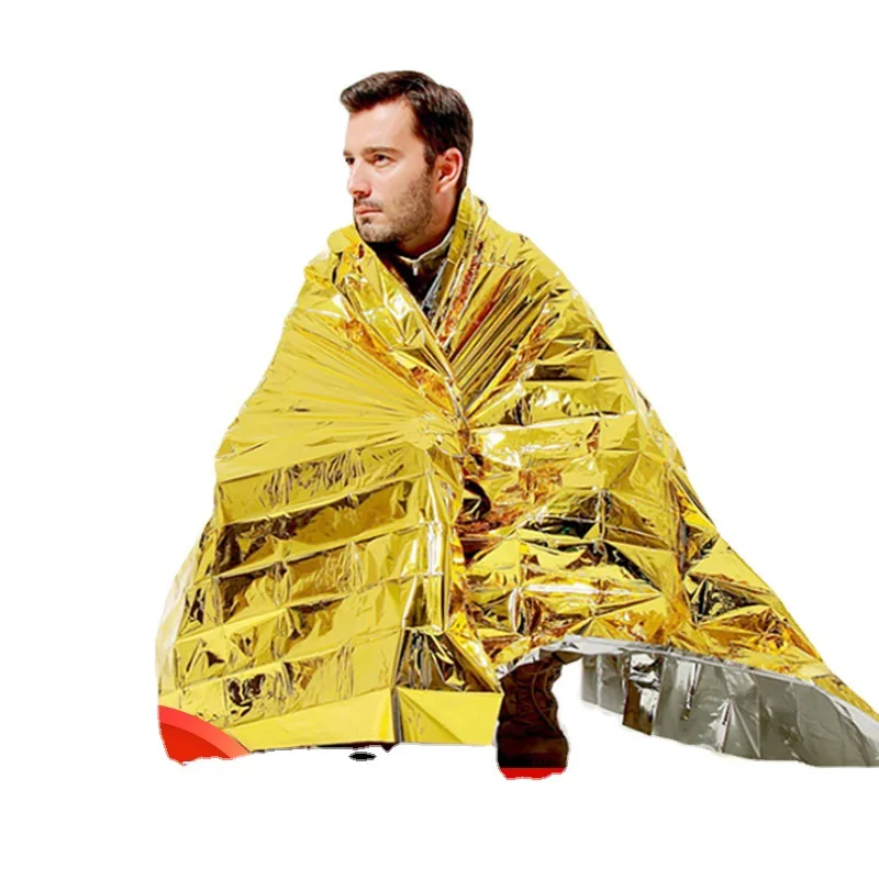 Hypothermia-Rescue-First-Aid-Kit-Camp-Keep-Foil-Mylar-Lifesave-Warm ...