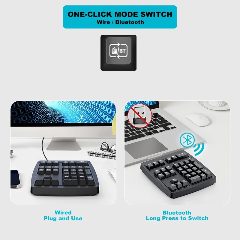 Mechanical Programmable Bluetooth Numpad With Arrow, 49% OFF