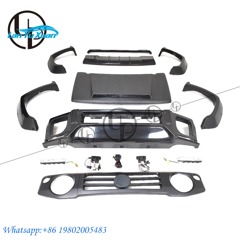 Jimny body kit for Jimny LB design car bumpers G class wide style kit ...