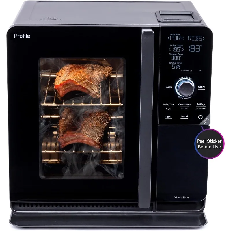 GE-Profile-Smart-Indoor-Smoker-with-Active-Smoke-Filtration-5-Smoke ...