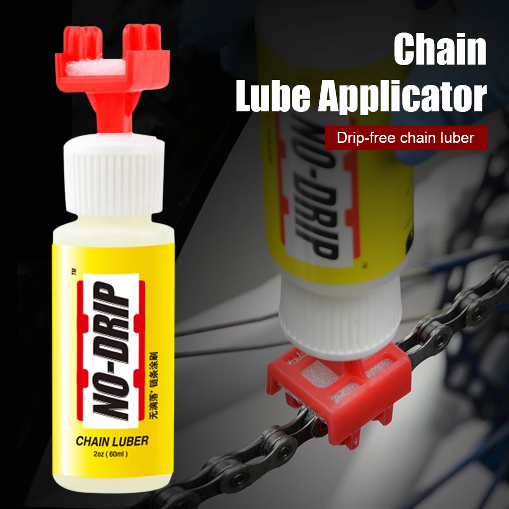 60ml Professional Bicycle Chain Luber Lubricate Oil Container No Drip ...