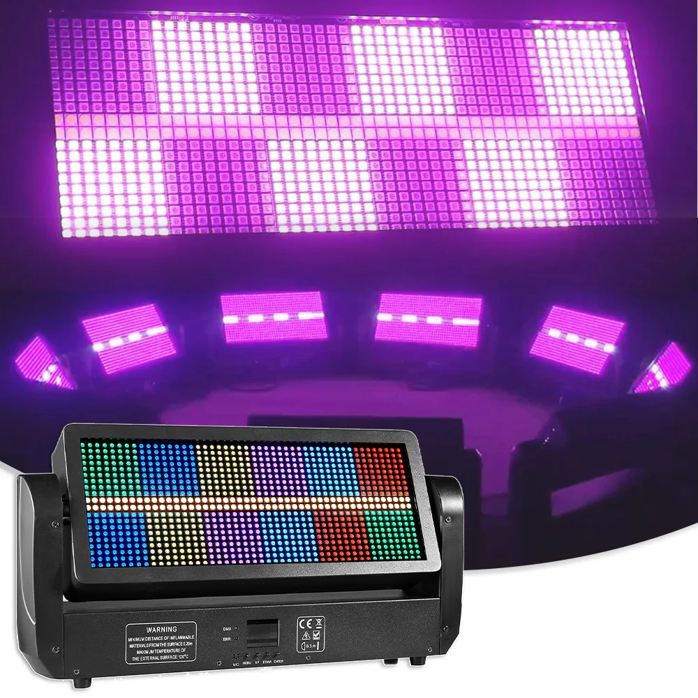 Luces-LED-RGB-de-864-piezas-96-piezas-estrobosc-pico-blanco-de-12-12 ...