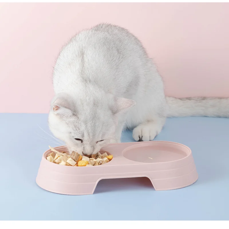 Plastic Drinking Dish Bowls | Plastic Cat Bowl Dispenser | Plastic Pet ...