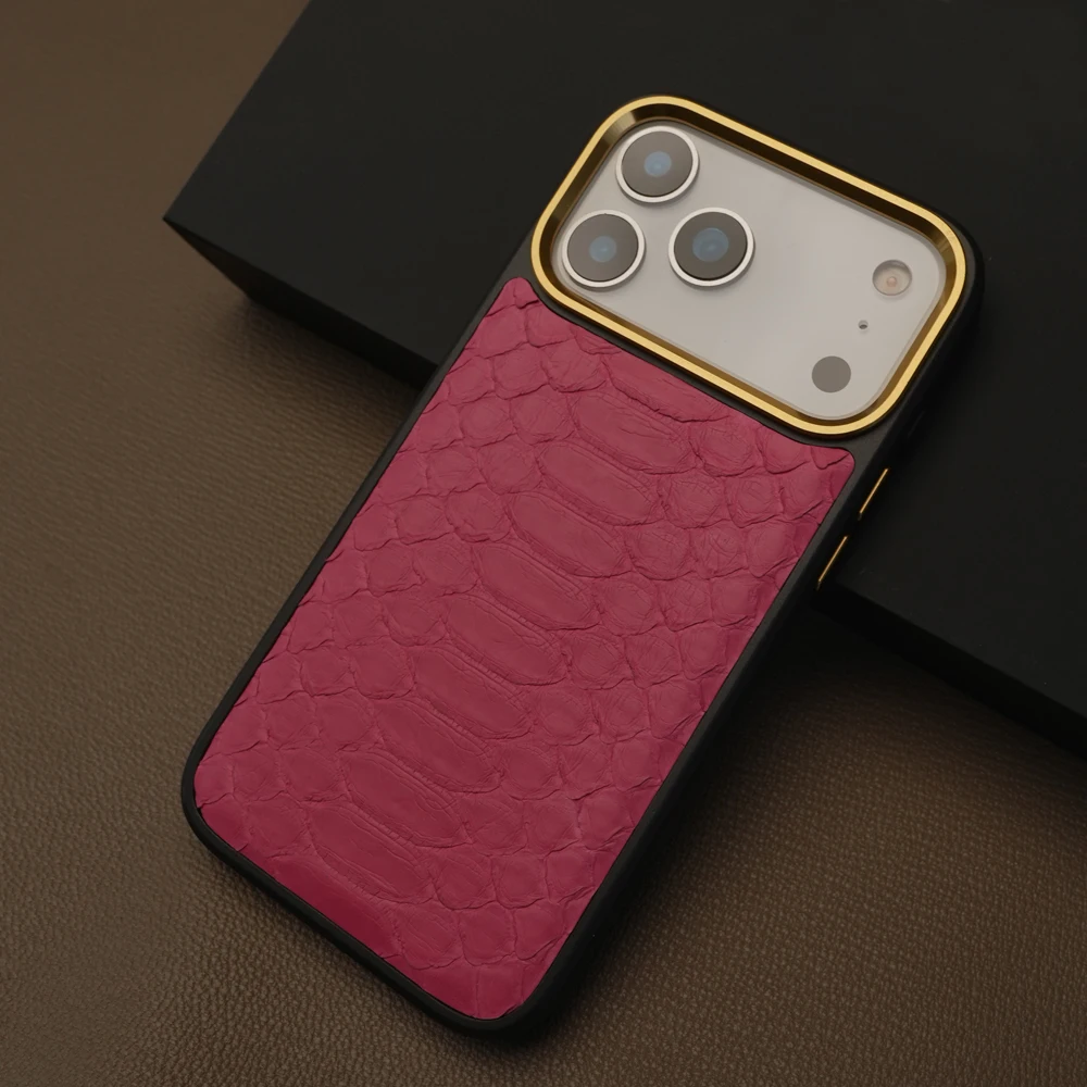 Luxury Premium Exotic Skin Case for Iphone 17 Pro Max Gift for ...