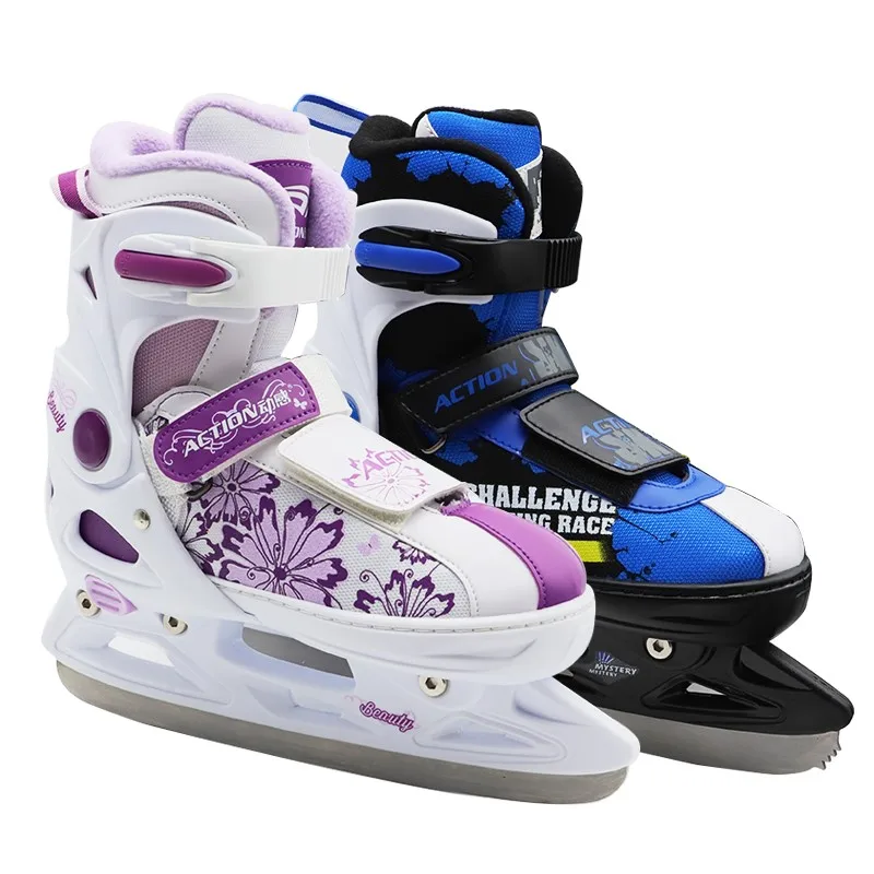 Eislauf-New-Ice-Skates-Boys-and-Girls-Beginner-Stainless-Steel-Knife ...