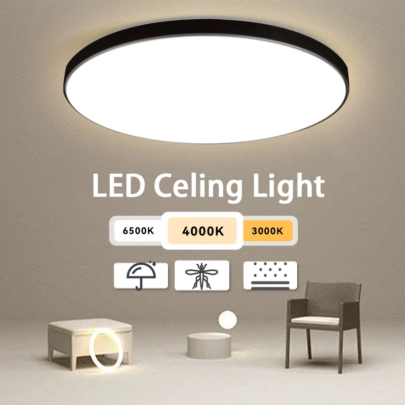 Led-Ceiling-Light-Modern-Ceil-Light-18-30-40W-Ultra-Thin-Ceiling-Lamp ...