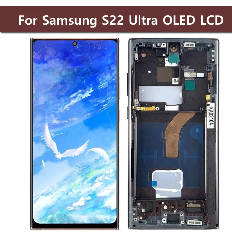 6-8-Super-AMOLED-Touch-Screen-Digitizer-Assembly-For-Samsung-Galaxy-S22 ...