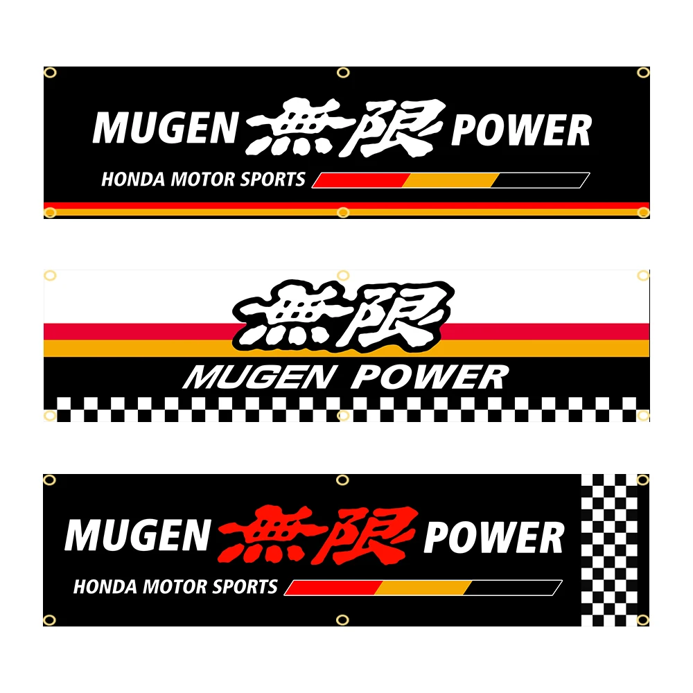60X240cm-Mugen-Power-Banner-Flag-Polyester-Printed-Garage-or-Outdoor ...