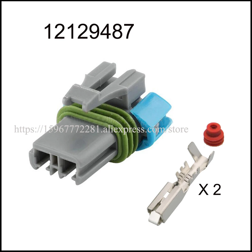 100set 12129487 Dj7025wb-2.8-21 Car Connector Female Cable Terminal ...