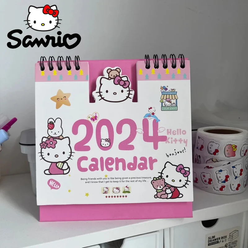 Sanrio-Mini-Calendario-de-escritorio-de-Hello-Kitty-planificador ...
