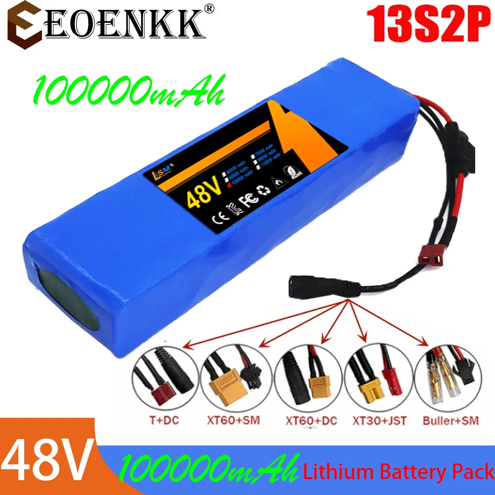 13S2P-48V-100000mAh-100Ah-Lithium-ion-Battery-Pack-with-250W-350W-500W ...