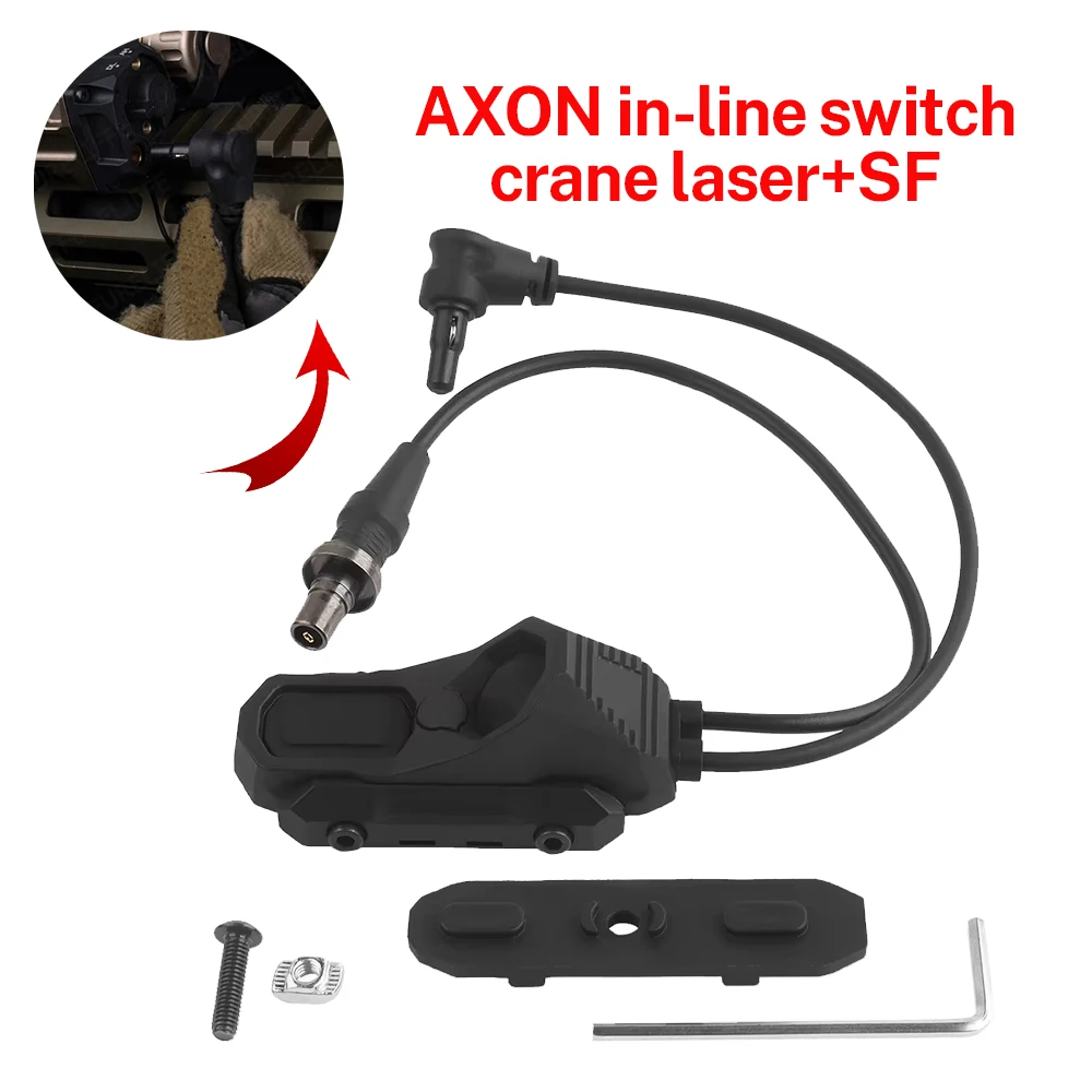 AXON-control remoto Modular táctico en línea, interruptor de presión de ...