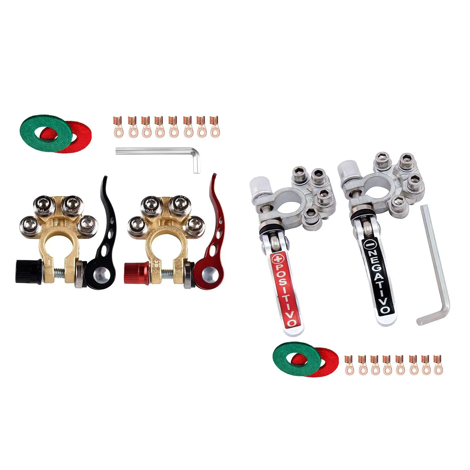 Battery-Terminal-Connector-Universal-Brass-for-SAE-Jis-Type-A-Posts-Car ...