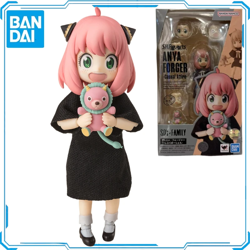 In Stock Original Bandai SHF SPY×FAMILY Series Anya Forger Action ...