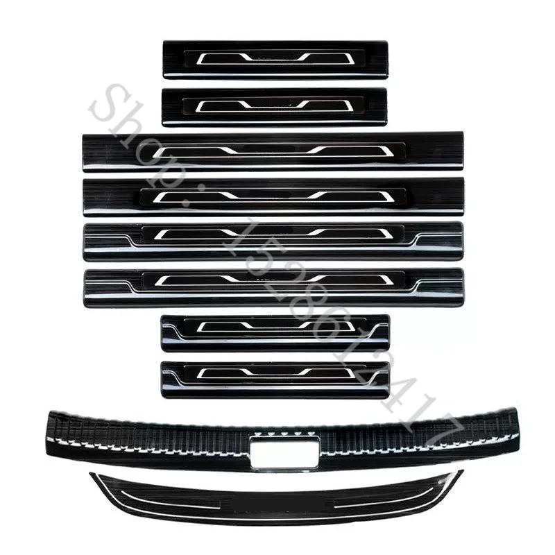 For-VW-Volkswagen-Tiguan-MK1-2010-2017-stainless-steel-treshold-Welcome ...