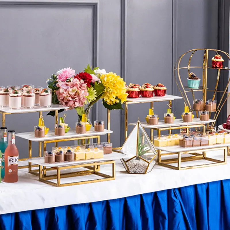Grand-Wedding-Cake-Food-Bread-Flower-Dessert-Holder-Meeting-Tea-CupCake ...