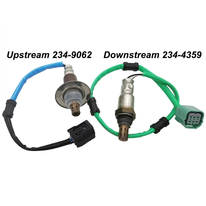 New 2PCS Upstream Downstream Oxygen Sensor 234 9062 234 4359 for Honda ...