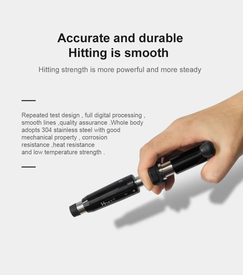 400N Black Portable Manual Chiropractic Activator Adjusting Tool ...